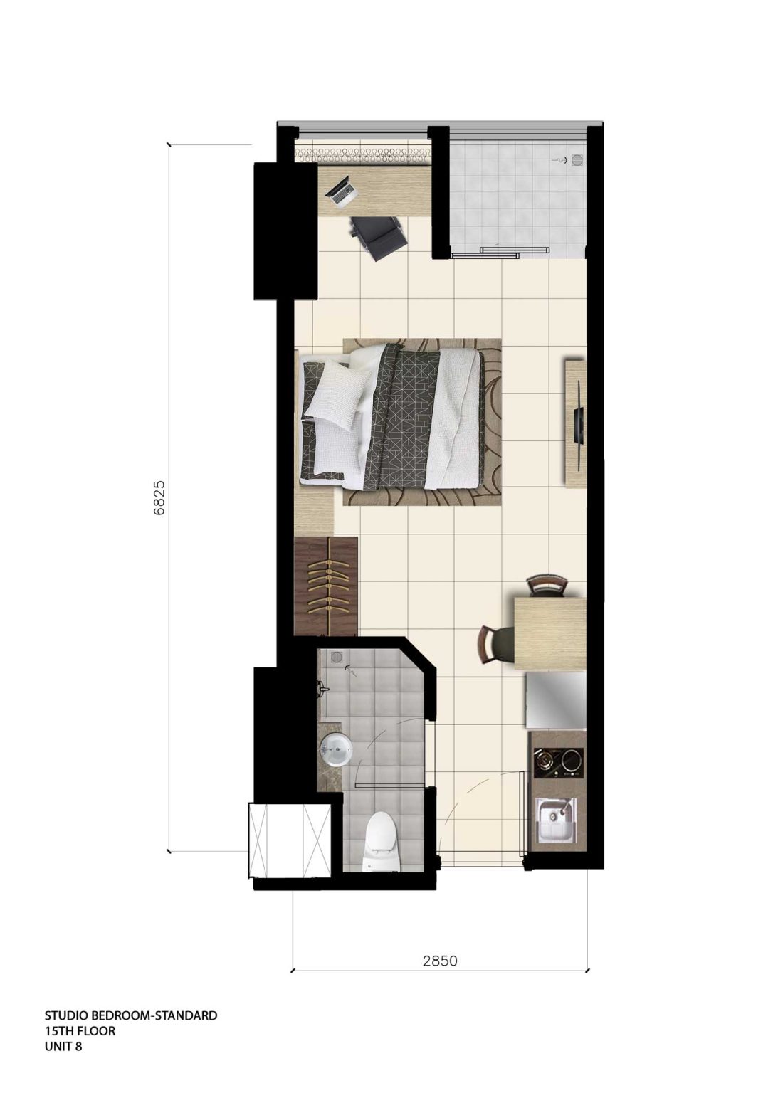 denah-unit-pg-standard – Pacific Garden Campus Town @Alam Sutera